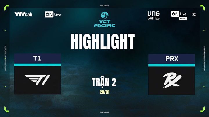 [FULL MATCH] PRX vs T1 - Game 2 [VCT Pacific 2025]