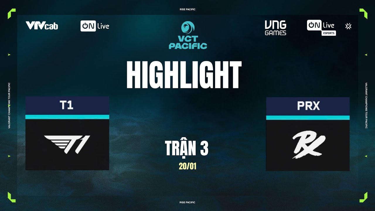 [FULL MATCH] PRX vs T1 - Game 3 [VCT Pacific 2025]